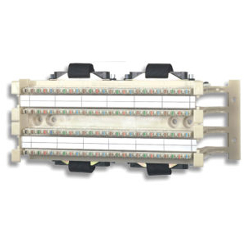 110 Wiring Block, 50 pair, 10 x 4 pair + 2 x 5 pair connecting blocks ...