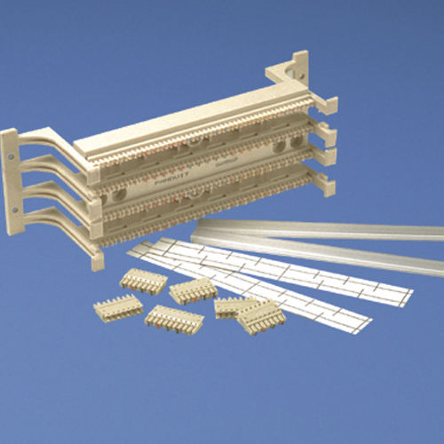 110 Wiring Block, C5e, 100 Pair KIt with 20-C4 Clips and 4-C5 Clips ...