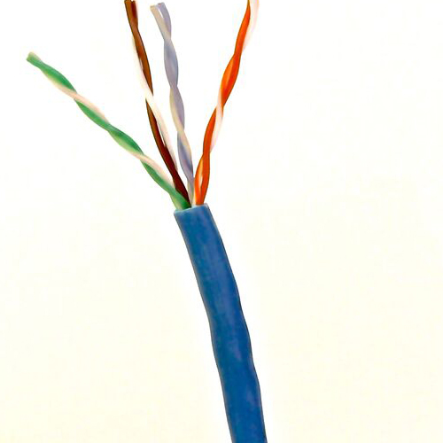 Cable, CAT 5e, Plenum, Black, 4 Pair - CableLAN