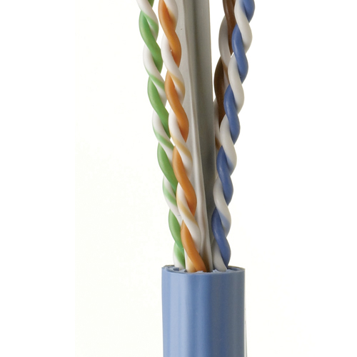 Cable, CAT 6A, Plenum, White, 4 Pair - CableLAN