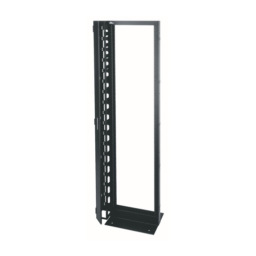Rack, 7 Feet High, Black, Aluminum - CableLAN
