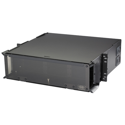 Fiber Optic Enclosure, Rack Mount, 3 U, Unloaded. Accepts 12 FSP Panels ...