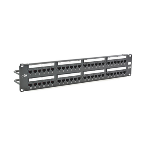 Patch Panel, CAT 6A, 48 Port - CableLAN