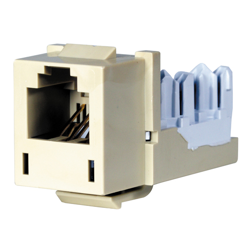 Jack, USOC, Electric Ivory, Xcelerator - CableLAN