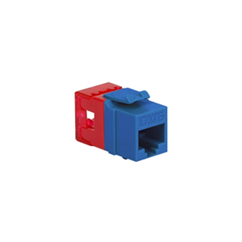 Jack, CAT 6, Blue, High Density - CableLAN