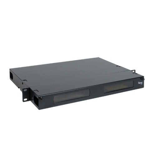 Fiber Optic Enclosure, Rack Mount, 4 Panel, 1 RMS - CableLAN