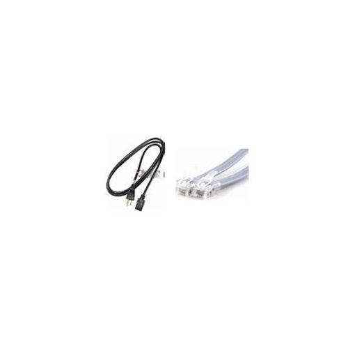 Line Cord, Silver Satin, 6 Conductor, 25 Feet - CableLAN