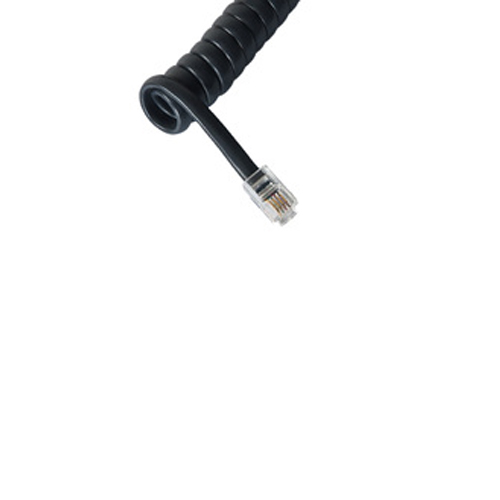 Handset Cord, Black, 25 Feet - CableLAN