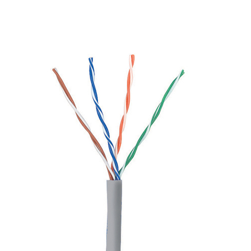 Cable, CAT 6, PVC, White, 4 Pair, 250 Mhz - CableLAN