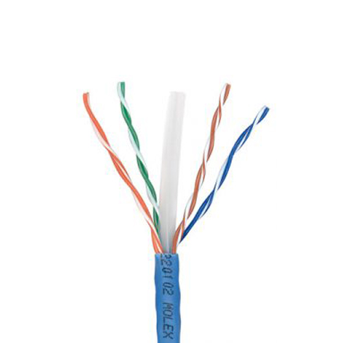 Cable, CAT 6, PVC, Blue, 4 Pair, 250 Mhz - CableLAN