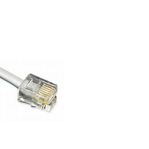 Line Cord, Silver Satin, 4 Conductor, 40 Feet - CableLAN