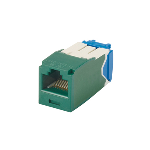 Jack, Cat 6a, GreenSPA U04160355N - CableLAN