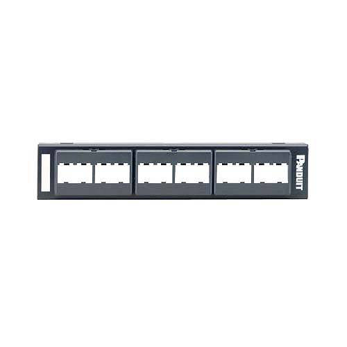 Patch Panel, Unloaded, 12 port, Mini com, Modular - CableLAN