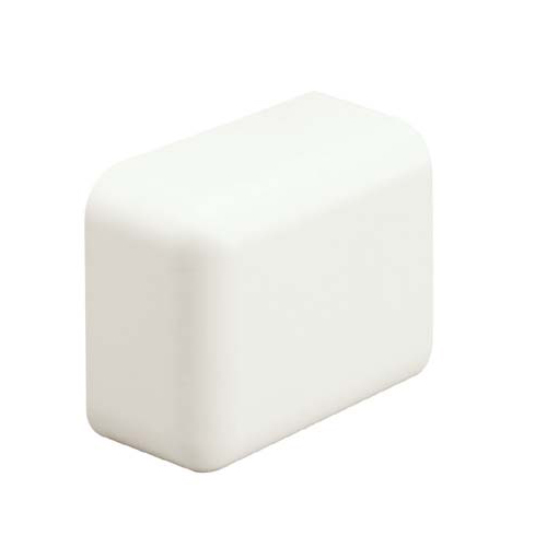 Raceway Fitting, End Cap, International Grey, LD5 - CableLAN