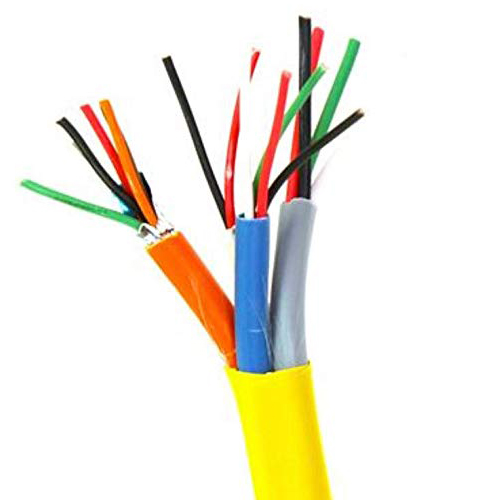 Composite access control cable, Plenum, Elem1: 18 AWG 4 conductor bare ...