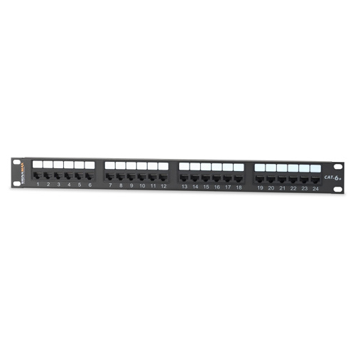 Patch Panel, CAT 6, 24 Port - CableLAN