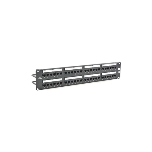 Patch Panel, CAT 6A, 48 Port - CableLAN