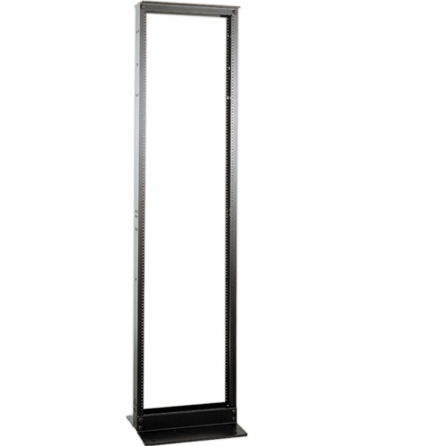 Rack, 7 Feet High, Black, 4 Post - CableLAN