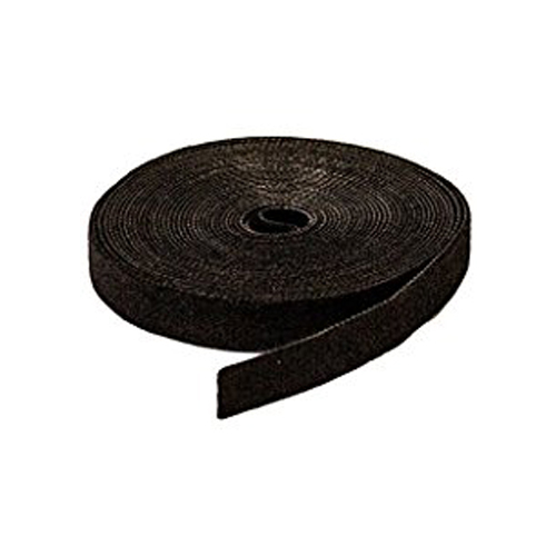 Velcro, Bulk, 1/2", Black, 75 Feet - CableLAN