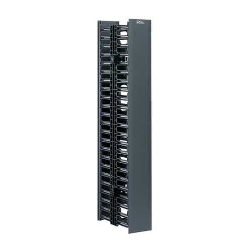 ***discontinued**Wire Manager, Vertical, Front & back Managers, Black ...