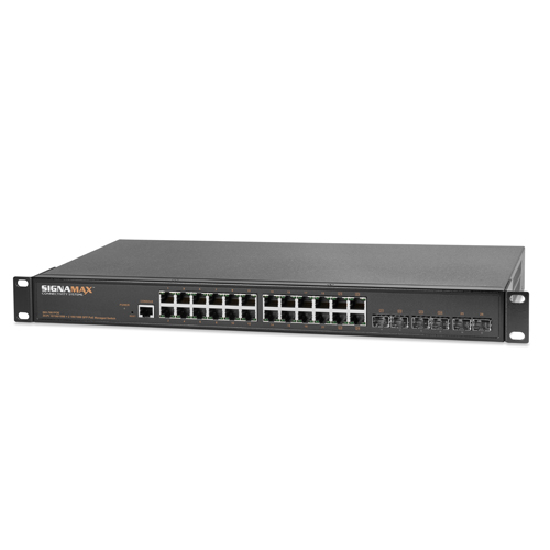 8 port 10/100/1000 rack mount, managed PoE/PoE+ switches 235 watts PoE ...