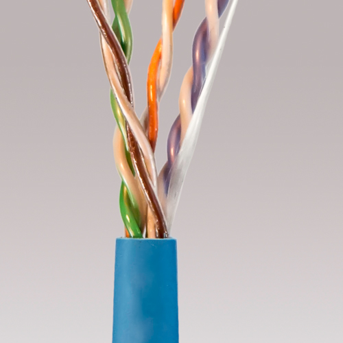 Cable, CAT 6A, Plenum, White, Tape spline, 4 Pair (Made in the USA ...