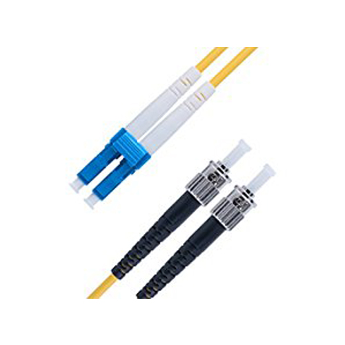 Fiber Optic Assembly, Duplex, Singlemode, LC to ST, 6 meter, Yellow ...